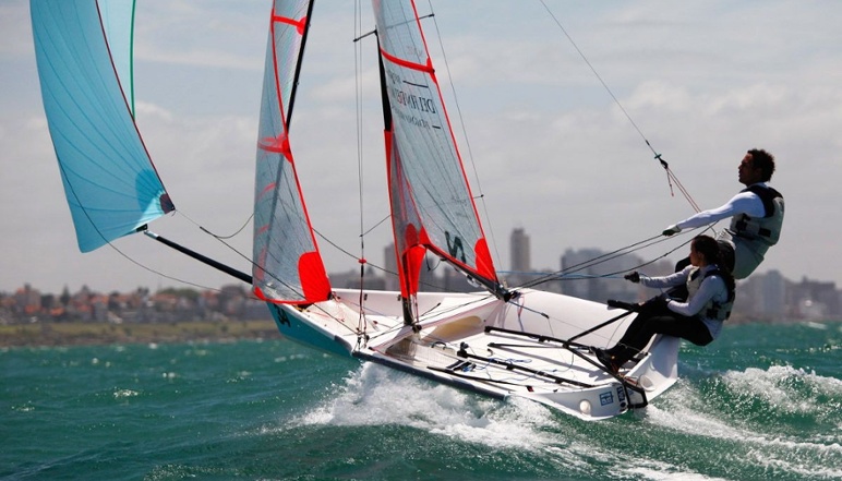 29er Complete boat incl Foils, Spars & Sails - Mackay Boats