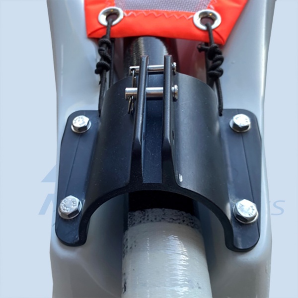 29er Forestay Fitting (anodised black) - Mackay Boats