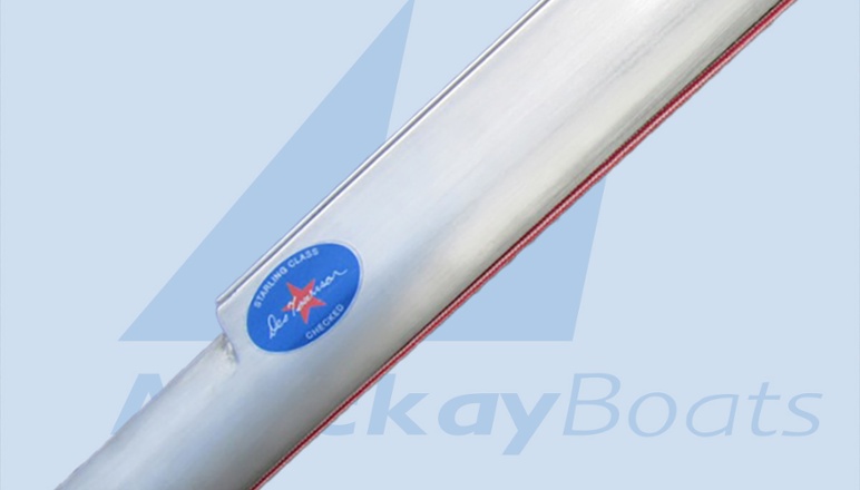 Starling Boom- complete with mainsheet blocks and outhaul - Mackay Boats