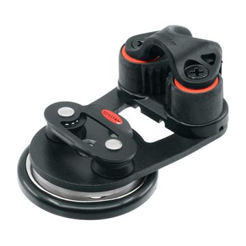 49er/FX & 29er Jib Sheet Cleat with Swivel Base - Mackay Boats