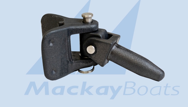 470/420 Gooseneck including pin Superspar - Mackay Boats